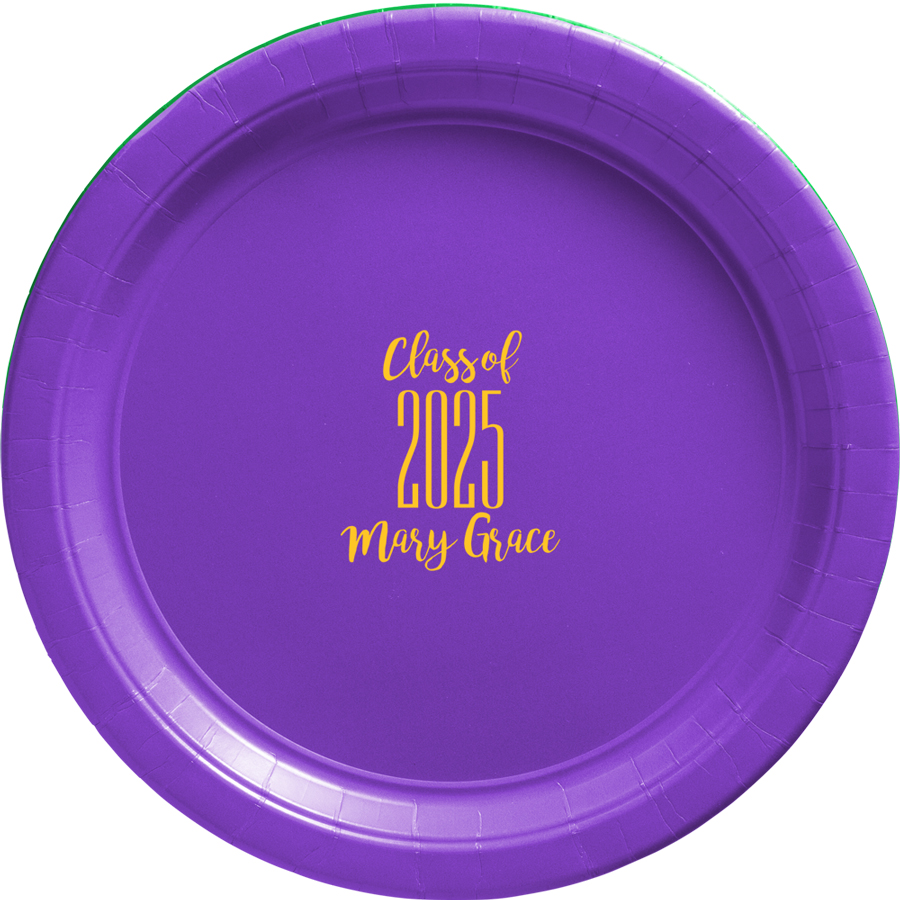 Personalized Paper Plates – Two Funny Girls