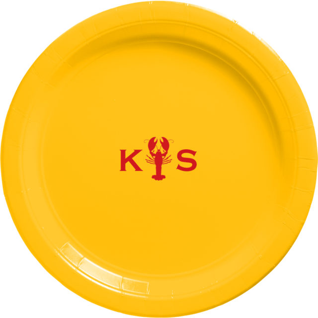 Personalized Paper Plates – Two Funny Girls