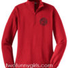 Monogram Pullover Red Sweatshirts