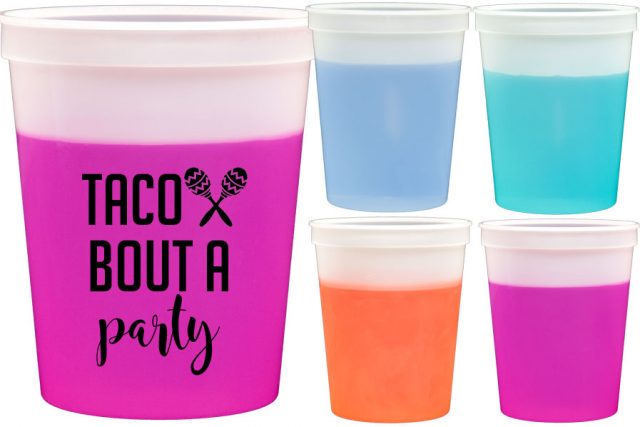 Personalized Plastic Party Mood Cups