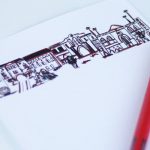 Personalized Notepad Set {Texas Tech University Campus Skyline ...