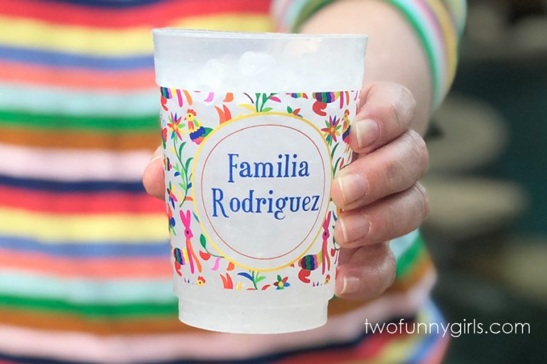 Custom Frosted Cups- Personalized Frosted/Shatterproof Plastic Cups