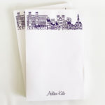 College Campus Skyline Notepad & Stationery