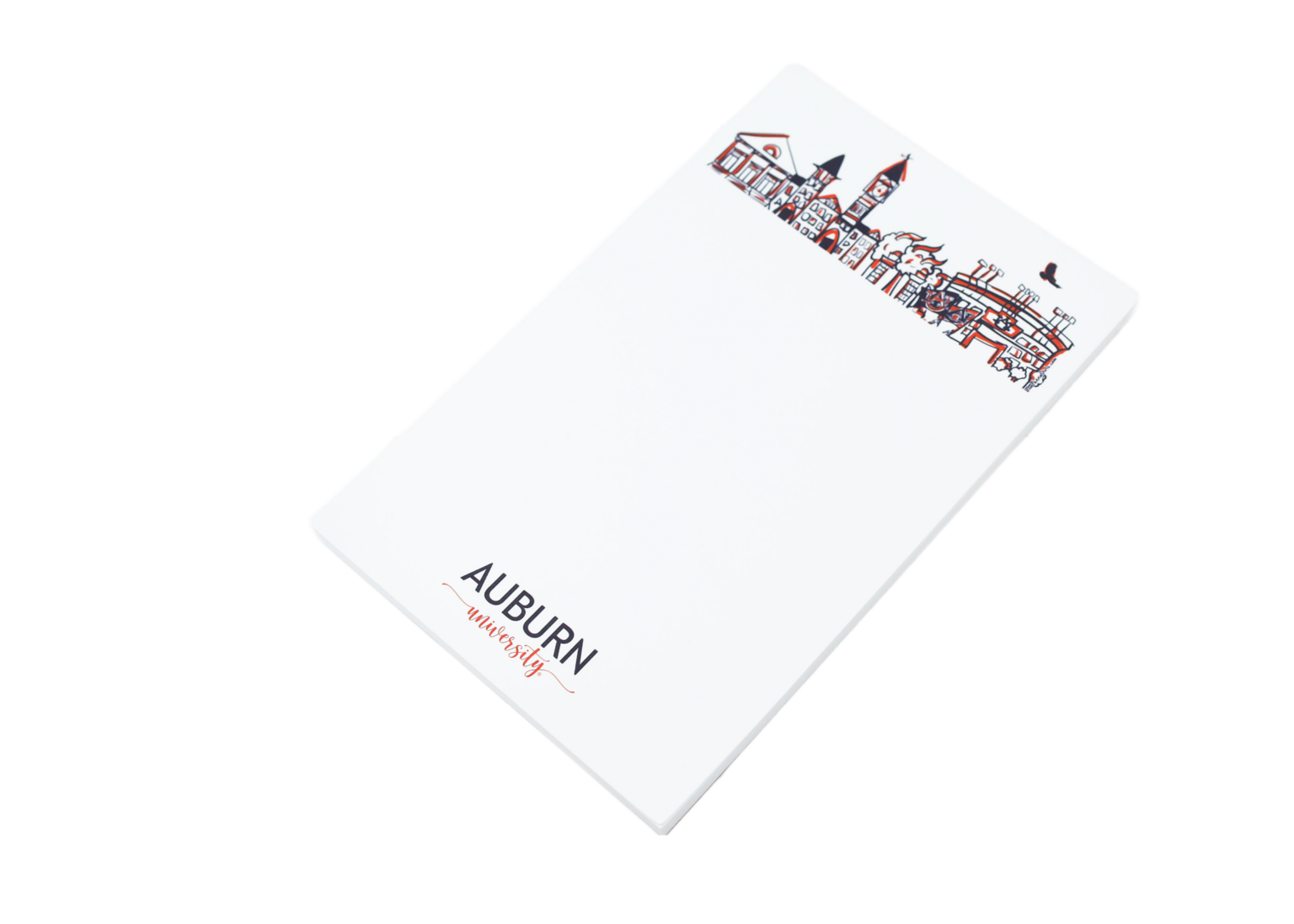 College Campus Skyline Notepad & Stationery