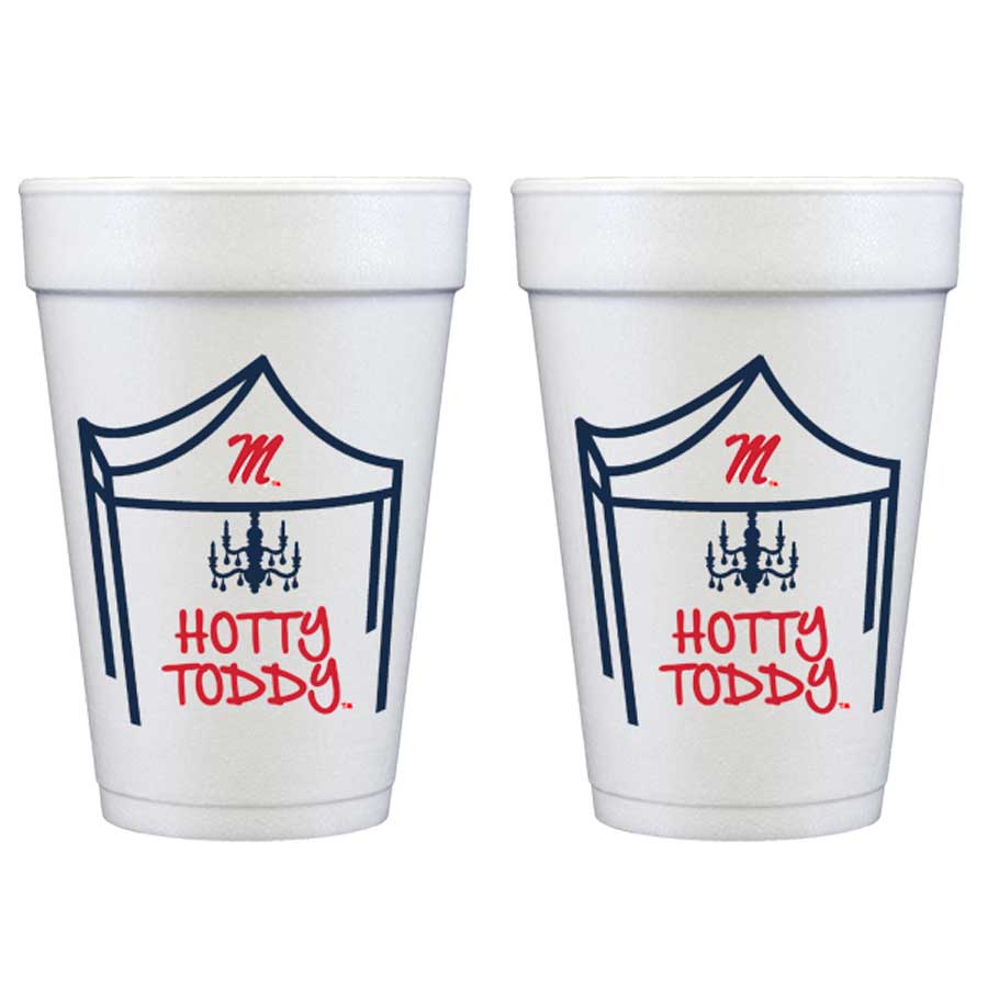 Foam Cup 10 Pack Ole Miss Tailgate Tent