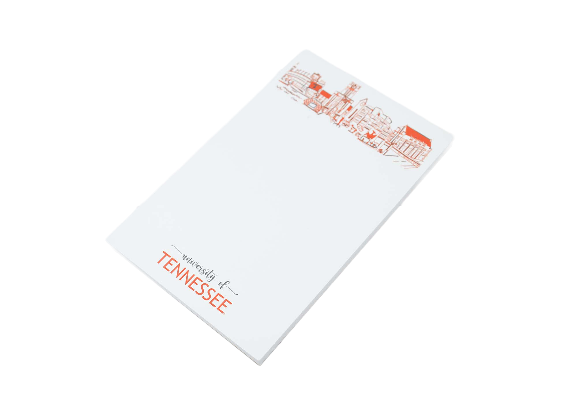 College Campus Skyline Notepad & Stationery