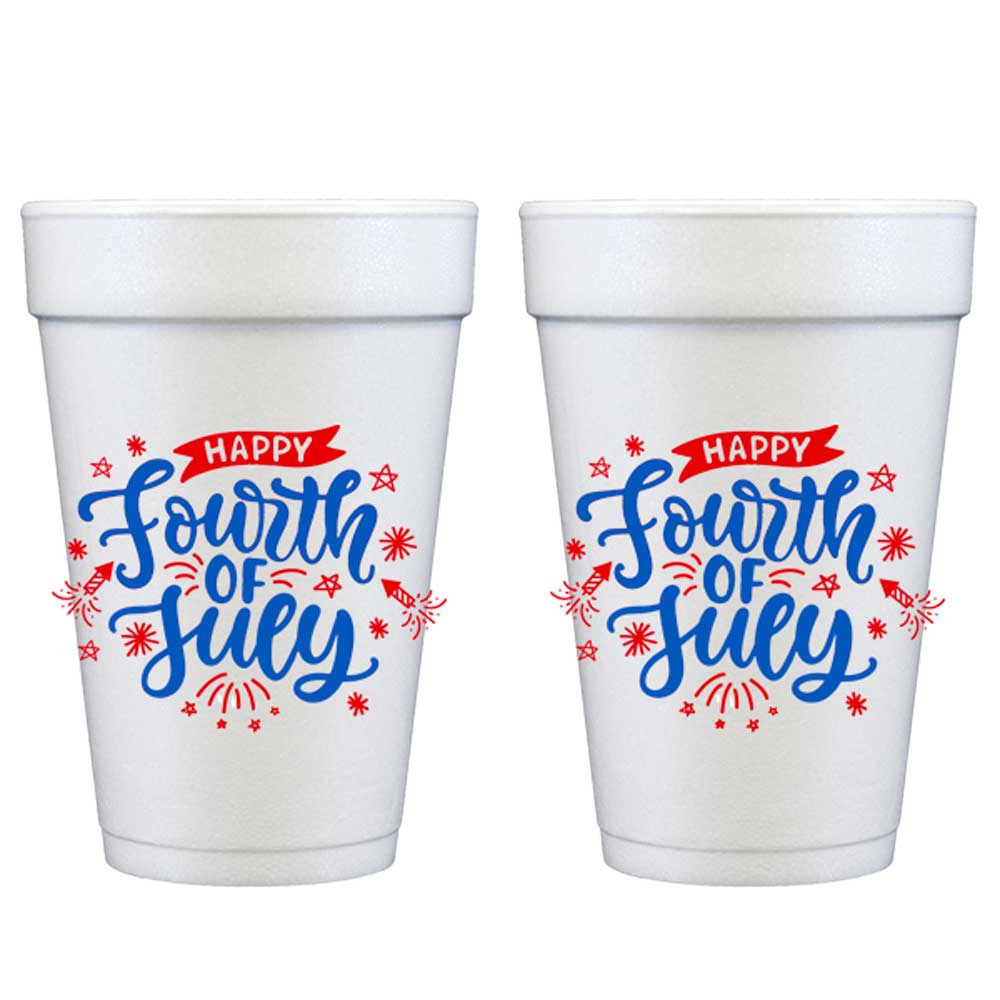 4th Of July Cups