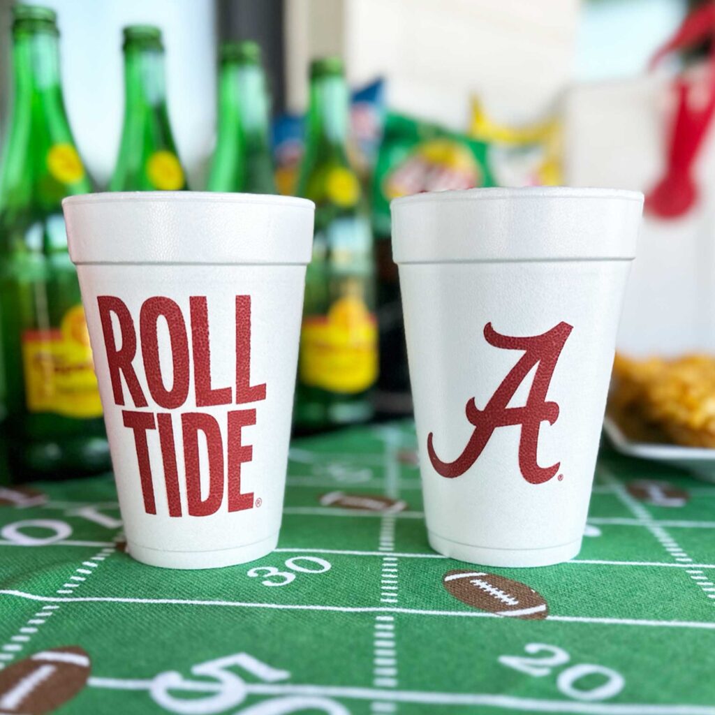 University of Alabama - Roll Tide {Foam Cup 10 Pack}