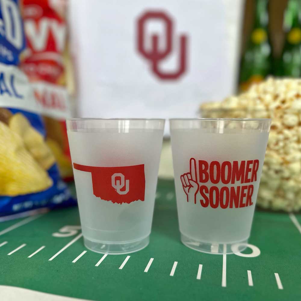 Oklahoma University - Boomer Sooner {Shatterproof Cup 10 Pack}