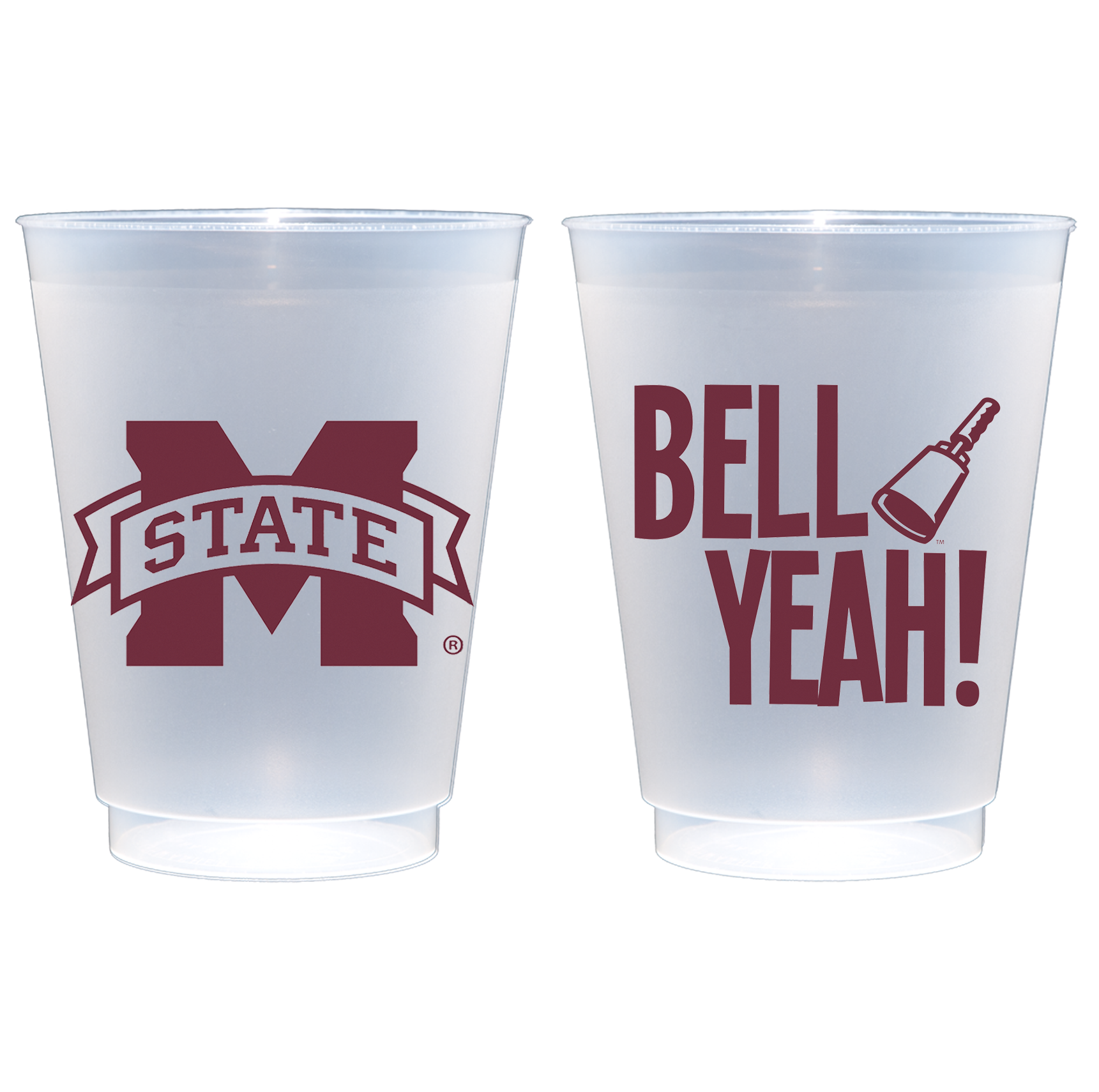 Shatterproof Frost Cup {Mississippi State University -Bell Yeah!}