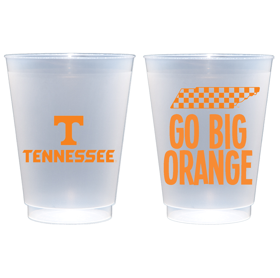 University of Tennessee - Go Big Orange {Frosted Cup 10 Pack}