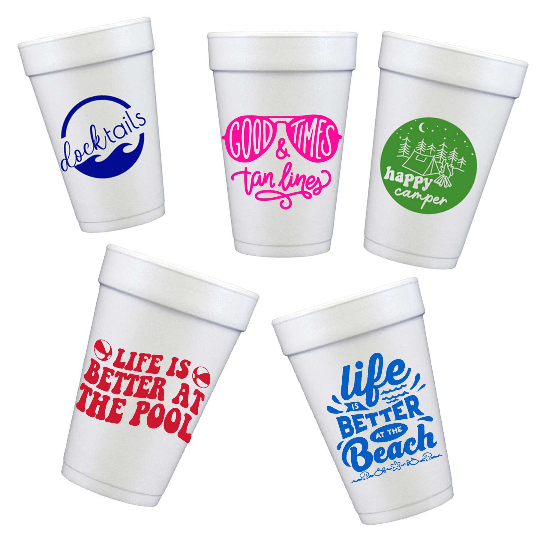 Cups - Ready to Ship/Pre-Printed – Two Funny Girls