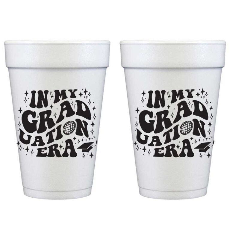 Personalized Graduation Cups, Plates and Napkins