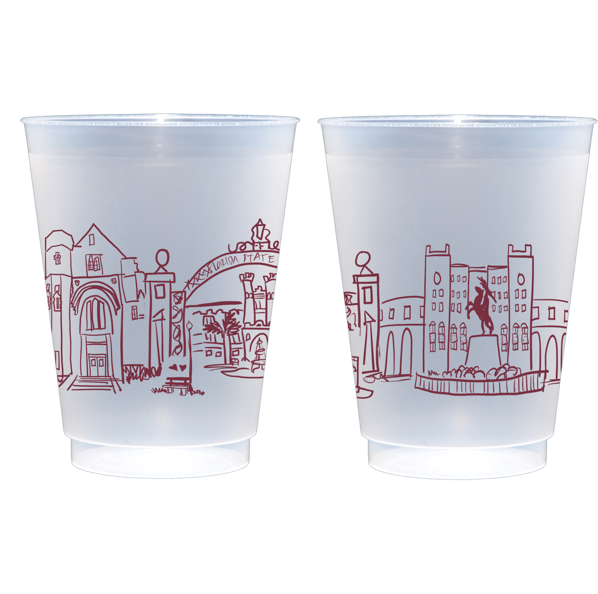 Florida State Seminoles Frosted Cup